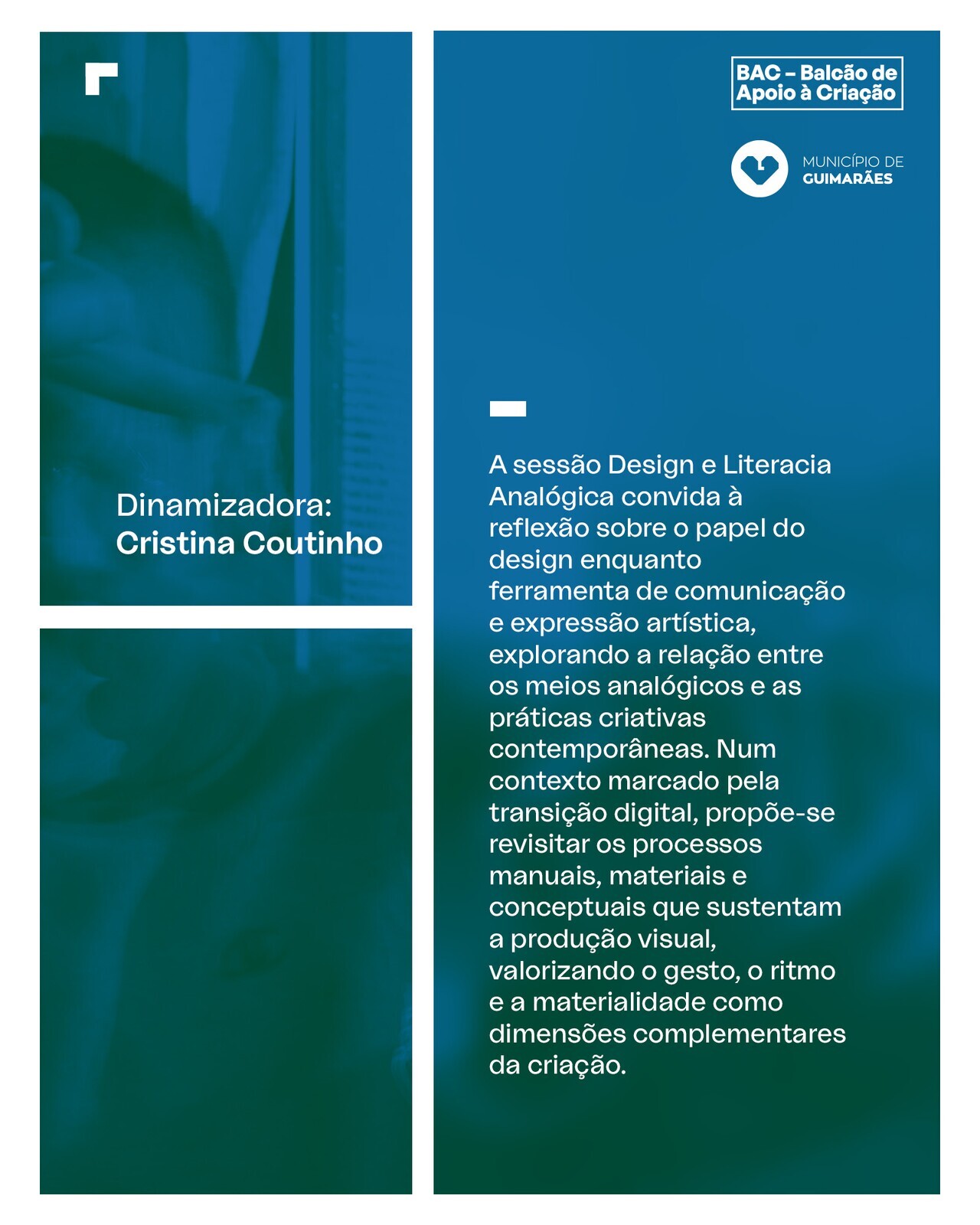 Design e Literacia Analógica | Turismo de Guimarães